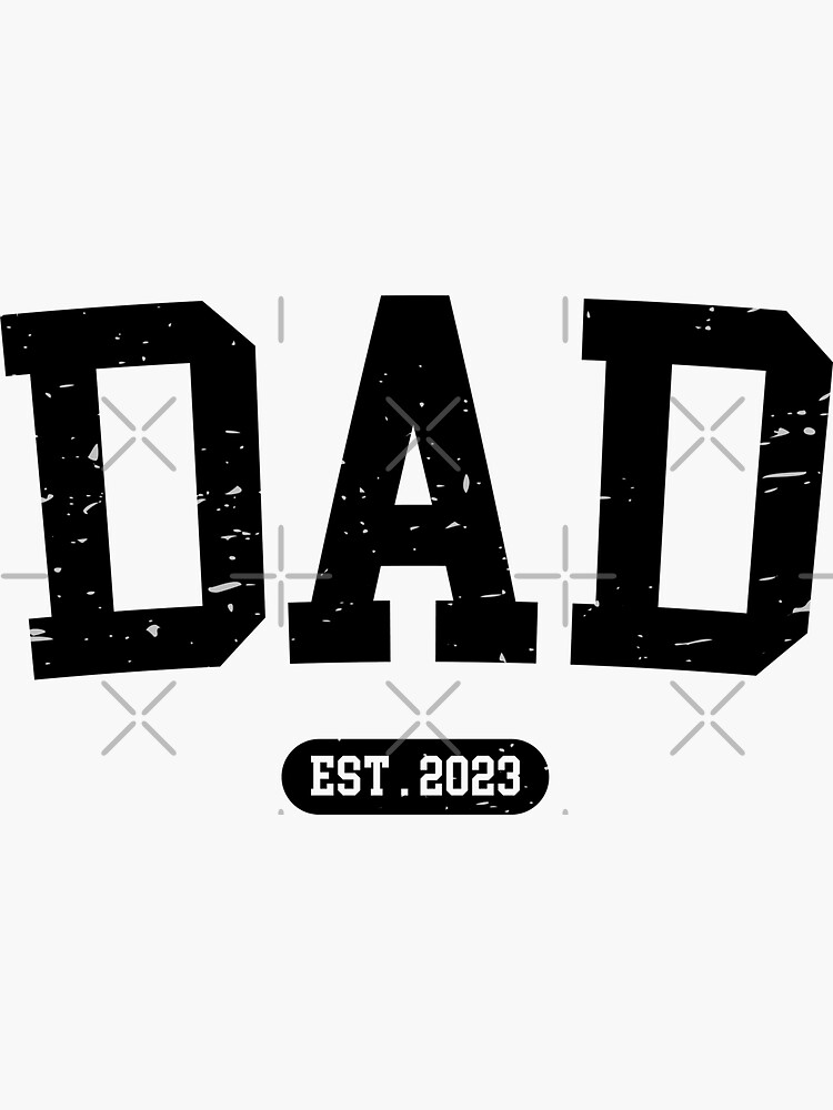"Dad Established 2023 Shirt, Dad Est 2023 Gift, New Dad Shirt, Gift for ...