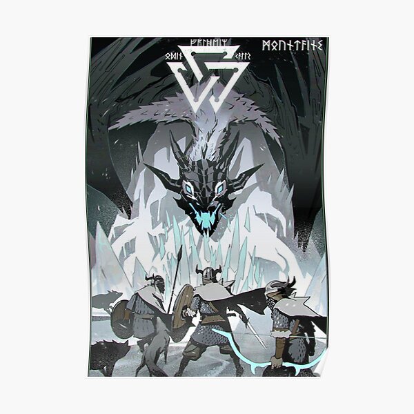 "Valheim Art Design" Poster for Sale by VintageWindow | Redbubble