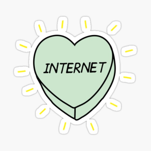 "Internet - Tumblr Sticker" Sticker by inspiredcloth | Redbubble