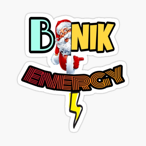 "big nick energy funny xmas christmas" Sticker for Sale by nn6080 ...
