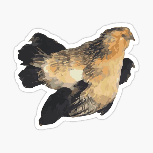 "Mother hen" Sticker for Sale by kapowy27 | Redbubble