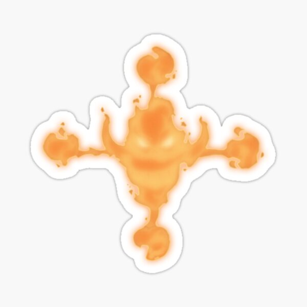 "FIREFIST ACE WHITEBEARD LOGO IN FLAME" Sticker for Sale by DeBussyWear ...