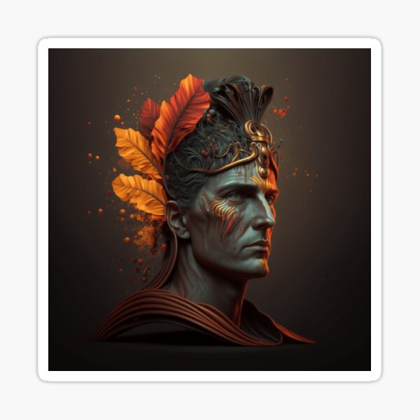 "Roman Emperor" Sticker for Sale by PhotonPhox | Redbubble