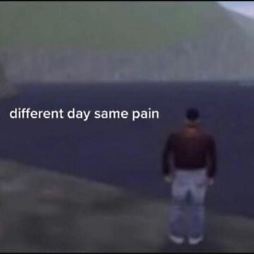 "Different Day same pain meme" Magnet for Sale by VirusMinus | Redbubble