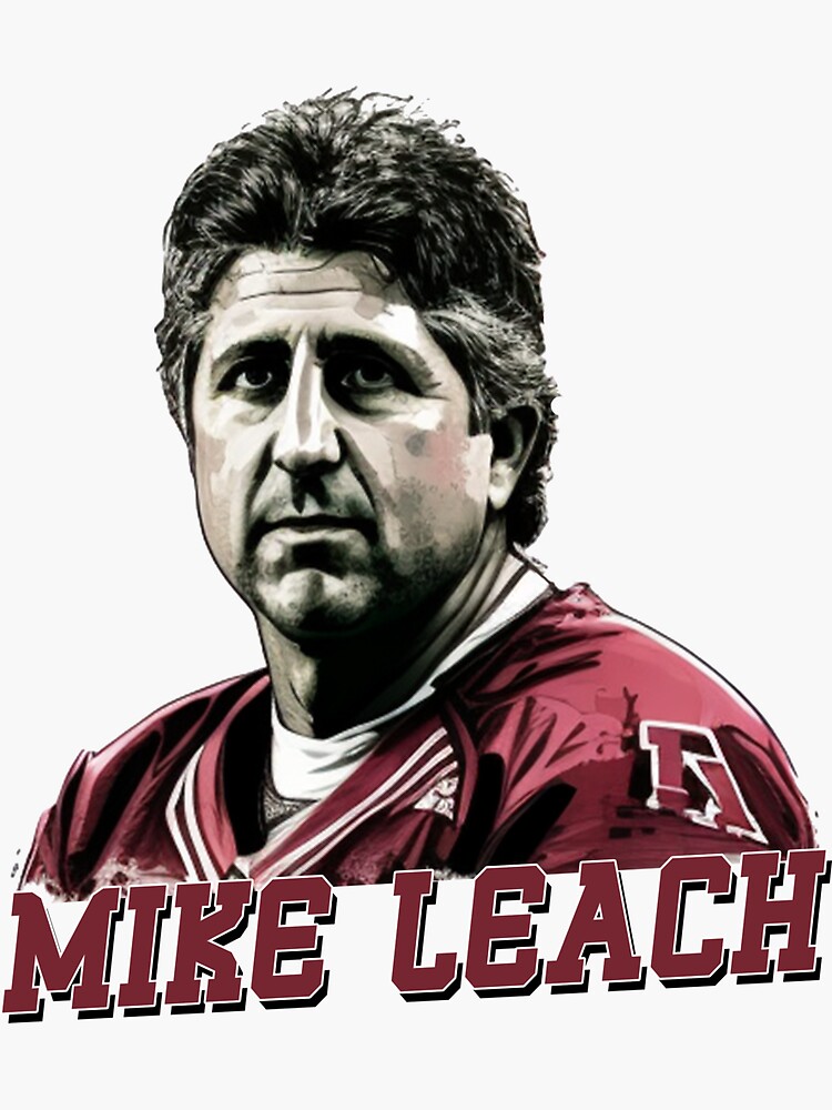 "mike leach swing your sword" Sticker for Sale by tasmin-shop | Redbubble