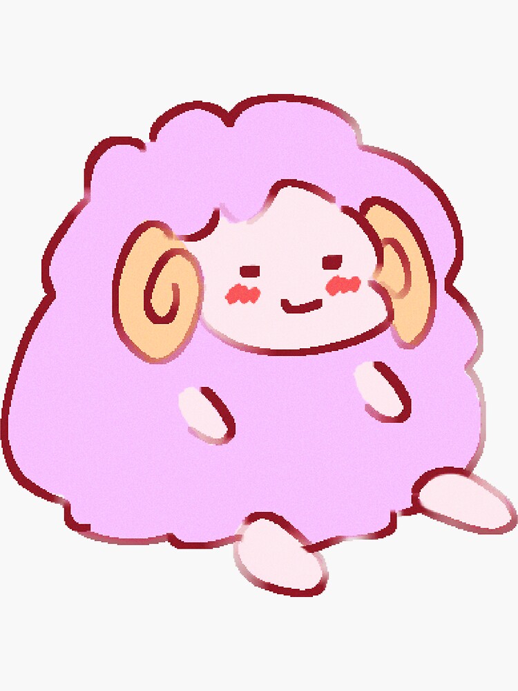 "Mc sheep (obey me!)" Sticker for Sale by Moonartz | Redbubble