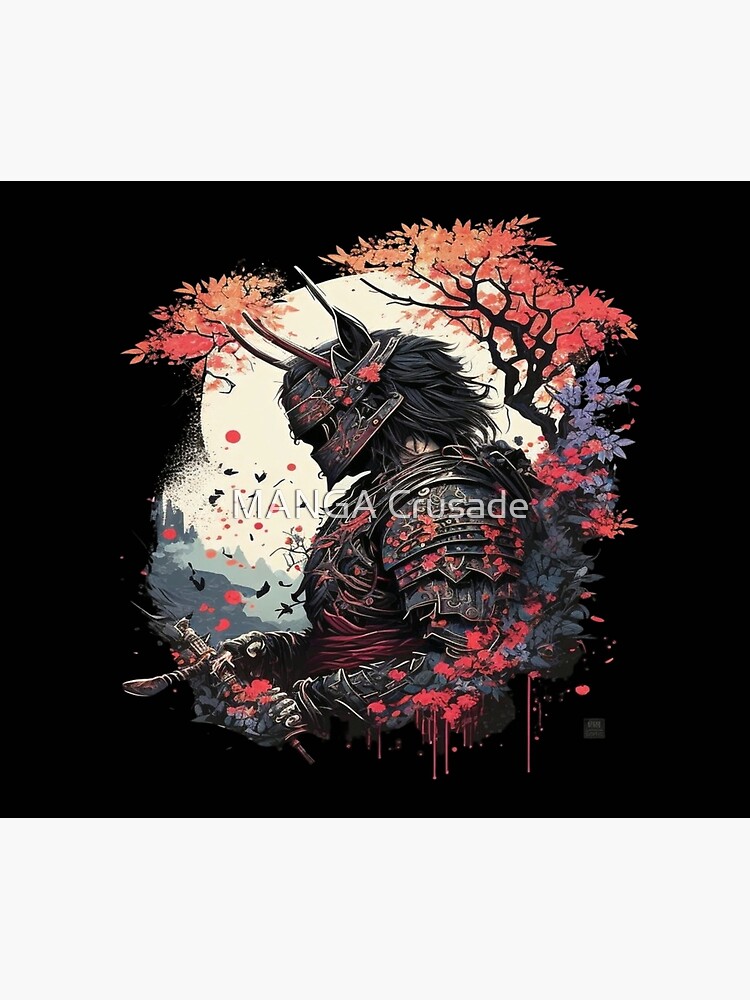 "Dreamscape samurai, Floral samurai, Retro samurai, Water color Samurai ...