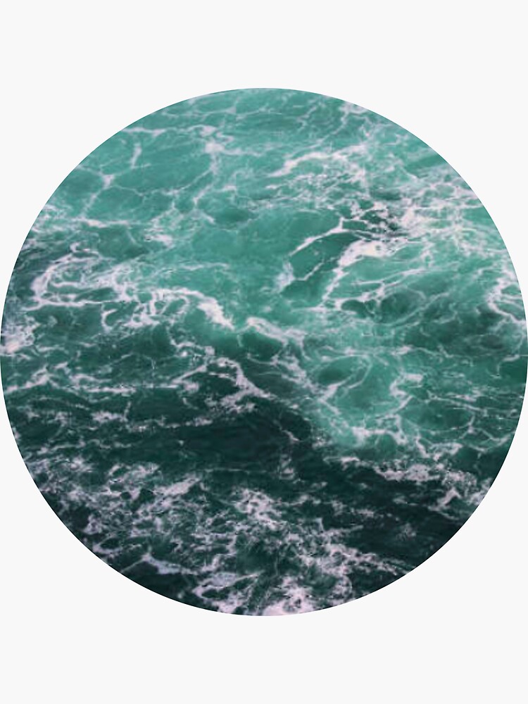 "Ocean water marble pattern" Sticker for Sale by Ancient-Egypt | Redbubble