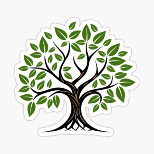 "Kalpavriksha-Wishing tree" Sticker for Sale by Krajay | Redbubble