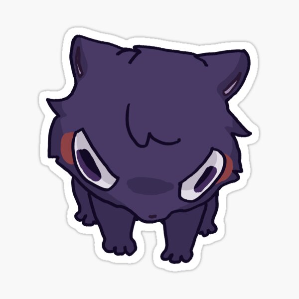 "Scaramouche Cat" Sticker for Sale by LocalDaikon | Redbubble