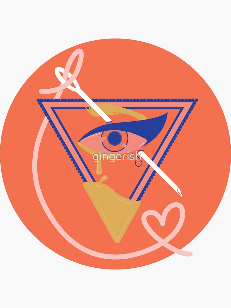 "Sewing Needle" Sticker by gingerish | Redbubble