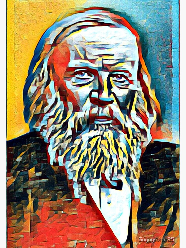 "Dmitri Mendeleev Artwork | Dmitri Mendeleev Portrait | Dmitri ...