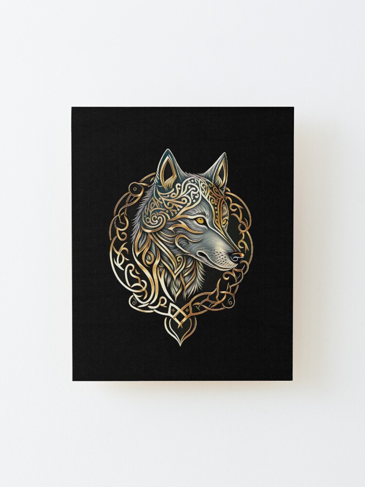 Norse Wolf Knot Fenrir Wolf Knot Etsy.de