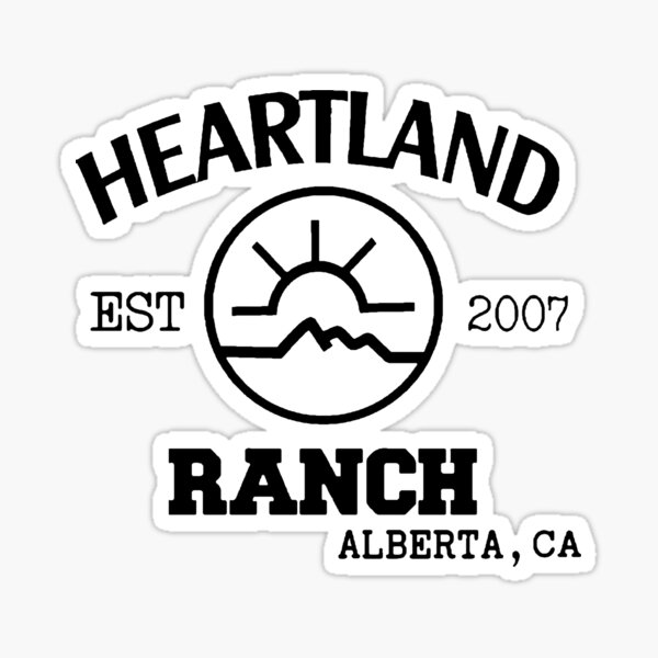 "Heartland Ranch: A Story of Love, Family, and Adventure" Sticker for ...