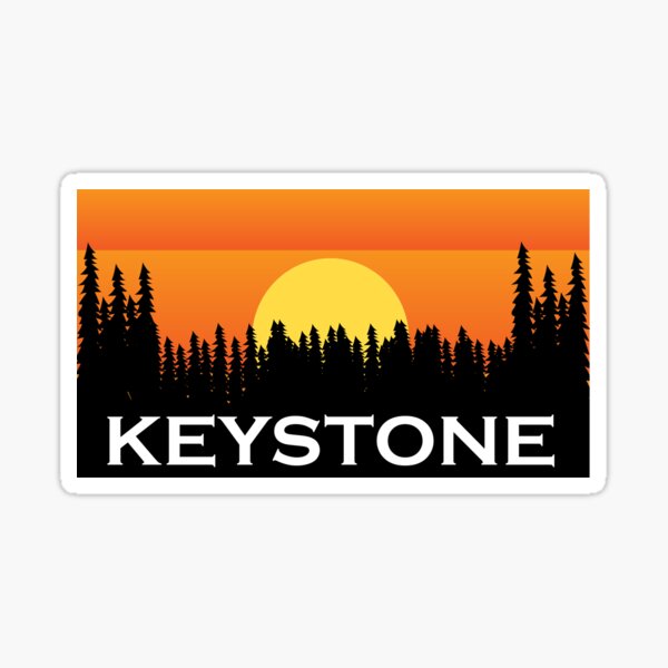 "Keystone Resort" Sticker for Sale by manmayacool12 | Redbubble