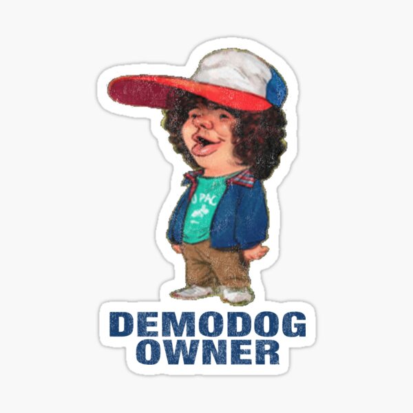 "Stranger Things Dustin Owner" Sticker by Prophecyrob | Redbubble