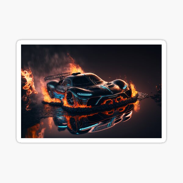 "Mercedes AMG One" Sticker for Sale by EnjoyDigitalArt | Redbubble
