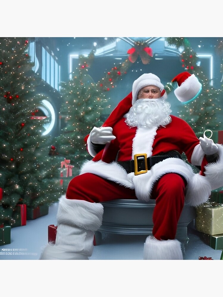 "King Santa in Christmas Day 2023" Poster for Sale by JackZinho | Redbubble