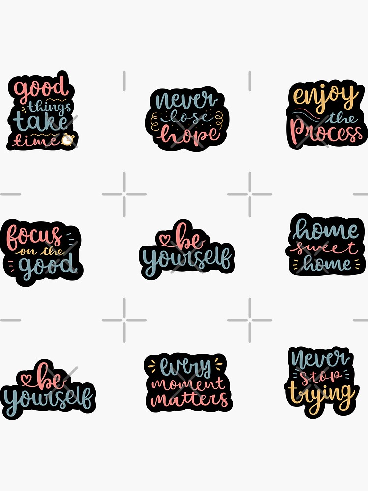 "Motivational Quotes Sticker Pack - Motivational and Inspirational ...