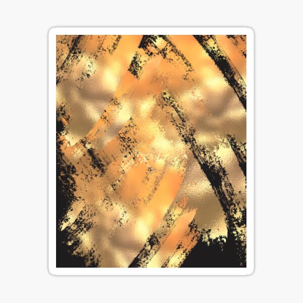 "black gold" Sticker for Sale by GorLorLar | Redbubble