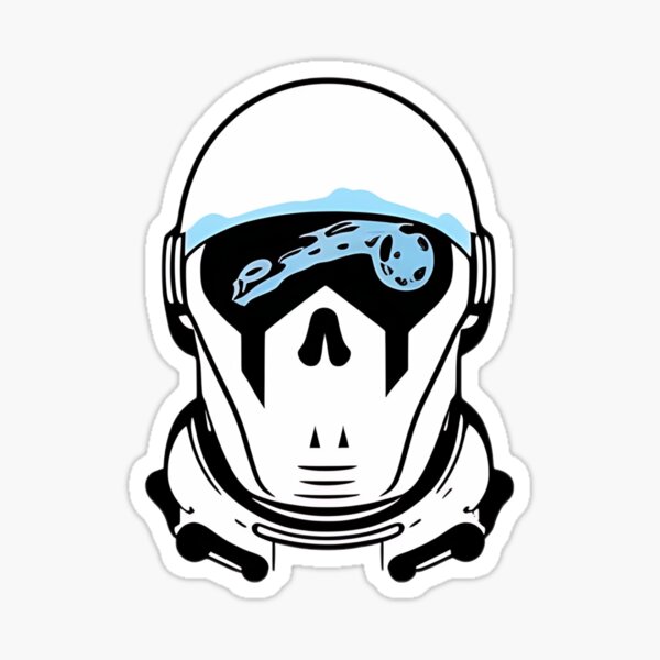 ""Spaceman Comet" Sticker Design " Sticker for Sale by Litheon | Redbubble