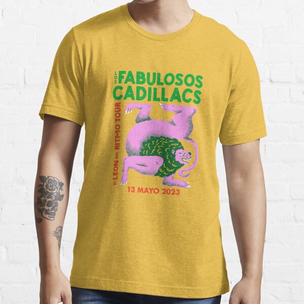 "Los Fabulosos Cadillacs El Leon Del Ritmo Tour" T-shirt for Sale by ...