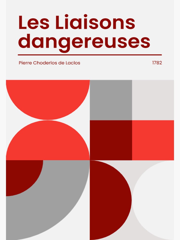 "Les Liaisons dangereuses - Pierre Choderlos de Laclos book cover ...