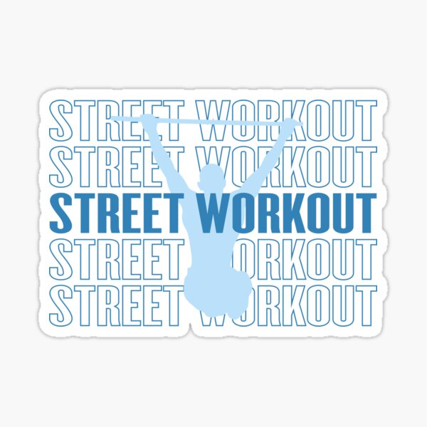 "Calisthenics L sit Pull up Text Design" Sticker for Sale by ...