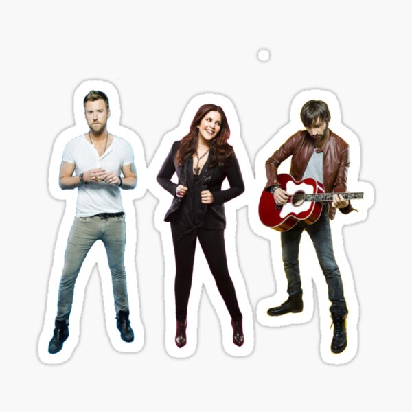 "Lady Antebellum - American country music group - lady a’s" Sticker for ...