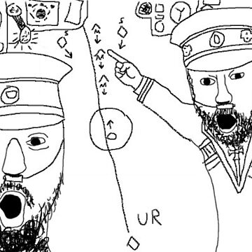 "highfleet wojaks" Sticker for Sale by HeliostoJupiter | Redbubble