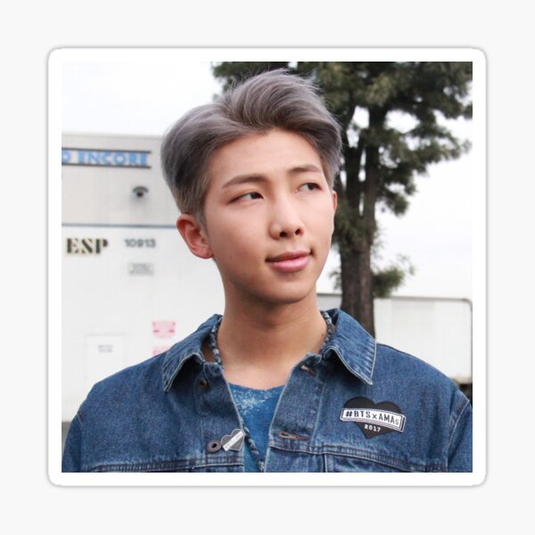 "BTS AMAS RAP MONSTER RM" Sticker by kikimini | Redbubble