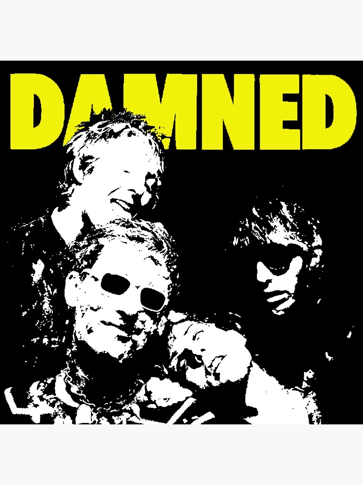 "THE DAMNED" Canvas Print by SPAZZERZ | Redbubble