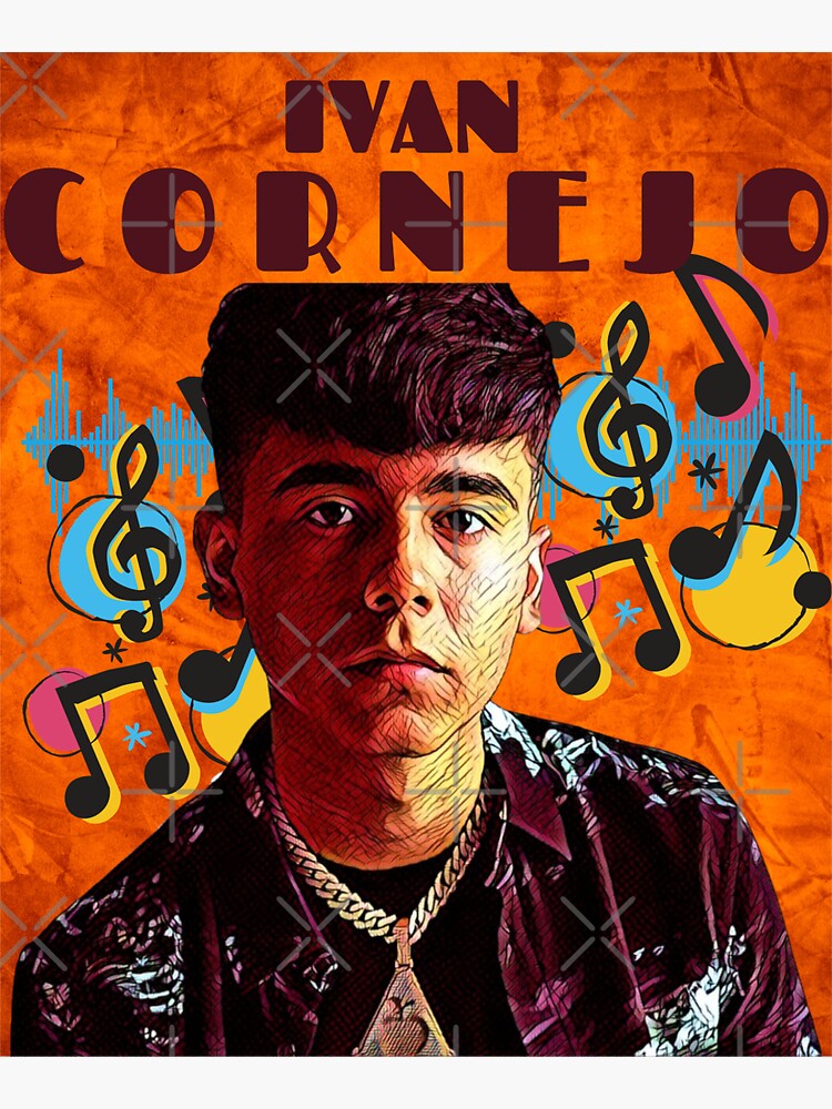 "Ivan Cornejo" Sticker for Sale by Denel-Arts | Redbubble