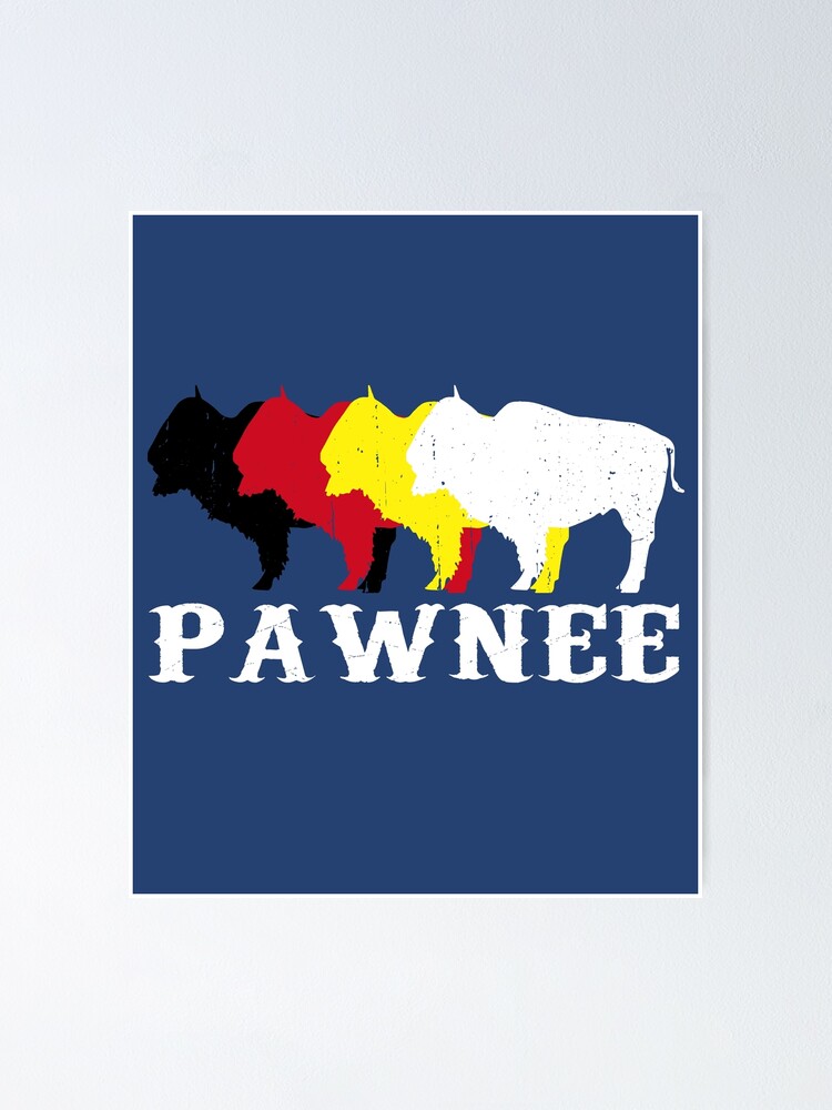 Póster «Nación de la tribu Pawnee Indios nativos» de MagicBoutique ...