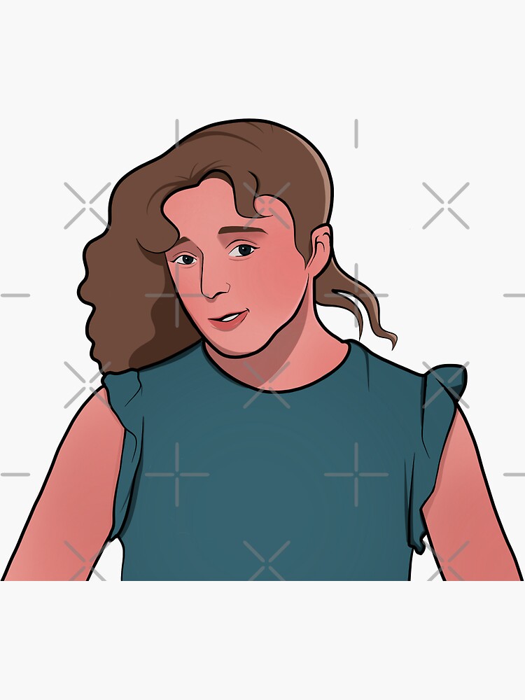 National Lampoons Vacation Cousin Vicki Sticker For Sale By Eisogun Redbubble