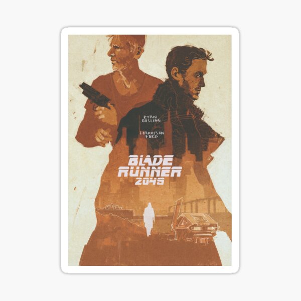"Blade Runner" Sticker by mcache | Redbubble