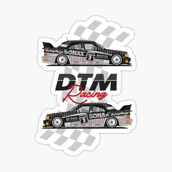 "W201 DTM RACING " Sticker for Sale by OTZIshirts2012 | Redbubble