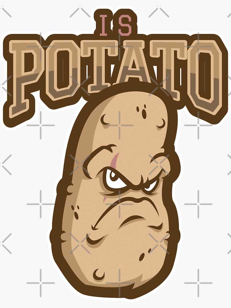 "Colbert Is Potato" Sticker for Sale by Lilyashelf | Redbubble