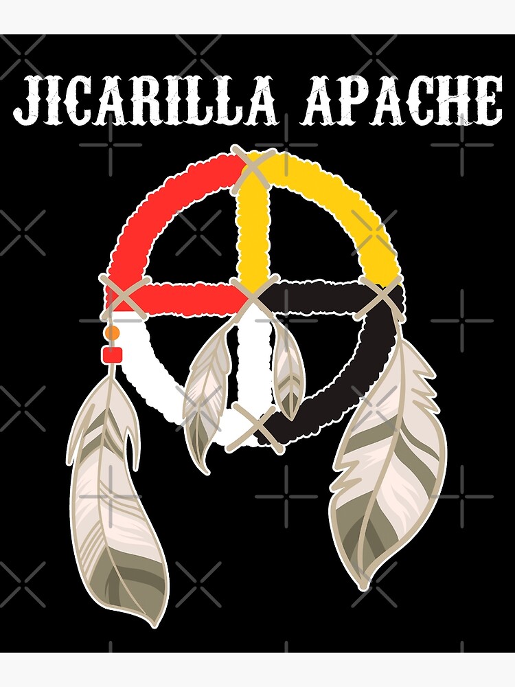 "Jicarilla Apache Tribe Nation Native Medicine Wheel" Poster for Sale by MagicBoutique | Redbubble