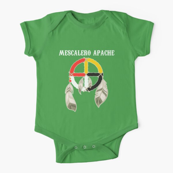 "Mescalero Apache Tribe Nation Native Medicine Wheel" Baby One-Piece ...
