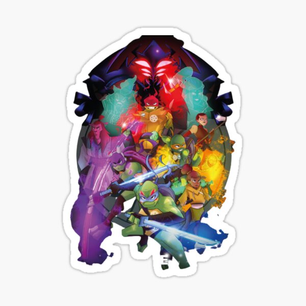 "ROTTMNT" Sticker for Sale by myartforyou12 | Redbubble