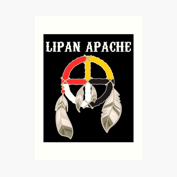 "Lipan Apache Tribe Nation Native Medicine Wheel" Art Print for Sale by ...