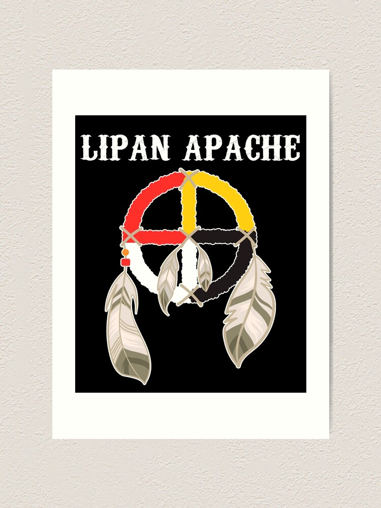 "Lipan Apache Tribe Nation Native Medicine Wheel" Art Print for Sale by ...