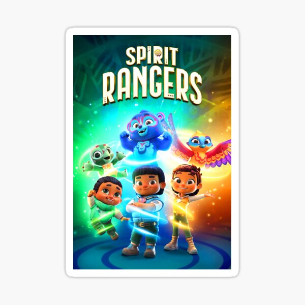 "Spirit Rangers" Sticker for Sale by Paul-Richarson | Redbubble