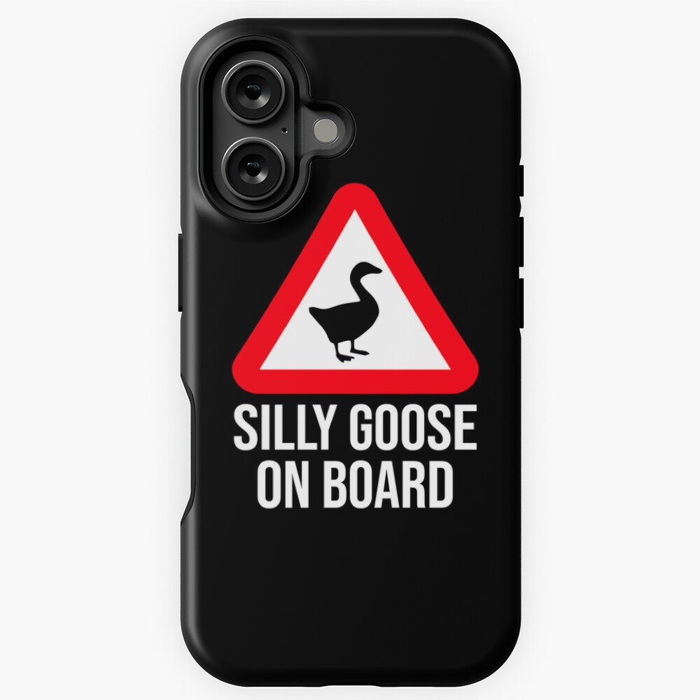 "Silly Goose On Board" Sticker for Sale by OUSSART ⭐⭐⭐⭐⭐ | Redbubble