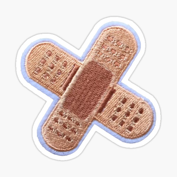 "Bandage Sticker" Sticker for Sale by designolo | Redbubble