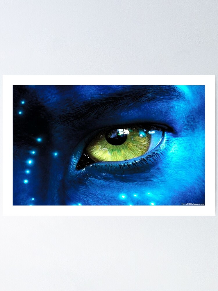 "Avatar eye" Poster for Sale by VercodiS2 | Redbubble
