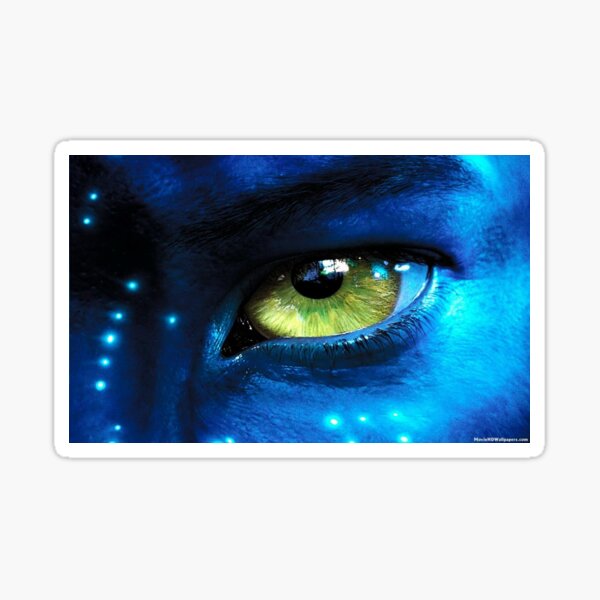 "Avatar eye" Sticker for Sale by VercodiS2 | Redbubble