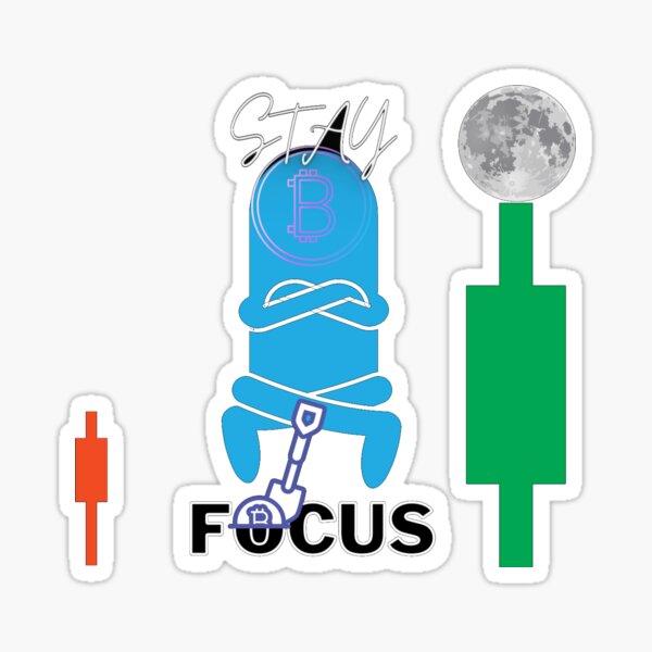 "STAY FOCUSED " Sticker for Sale by LukaAARTt | Redbubble