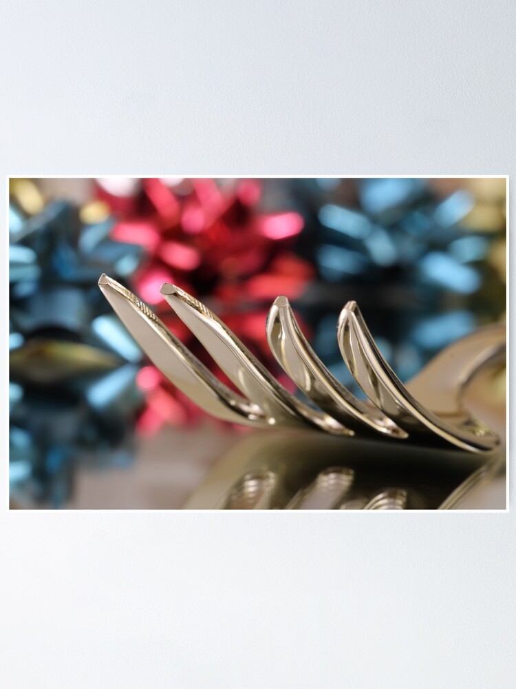 "Festive Fork" Poster for Sale by WD-Artist | Redbubble